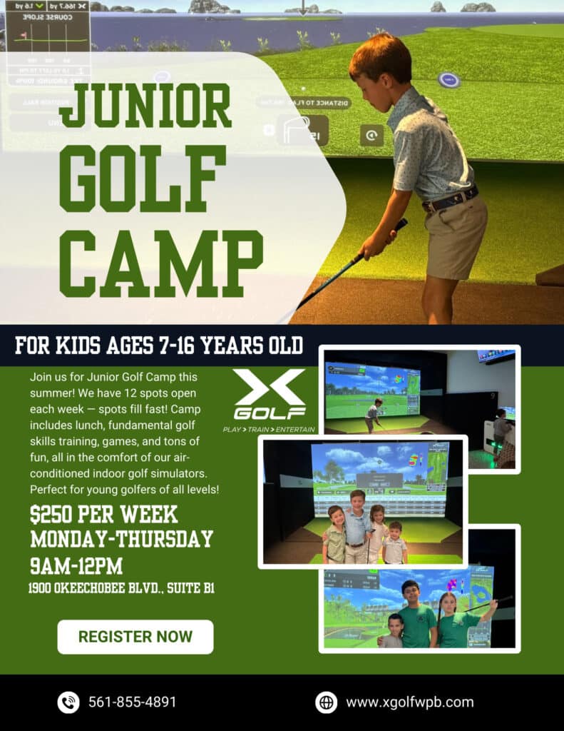 Junior Golf Camp | X-Golf West Palm Beach, Florida